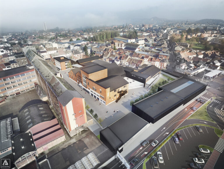 Charleroi Cite des metiers Site 2 Vue aer 1 190701 - IGRETEC Charleroi Cite des metiers Site 2 Vue aer 1 190701 - IGRETEC